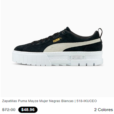 Puma en Sokso.com
